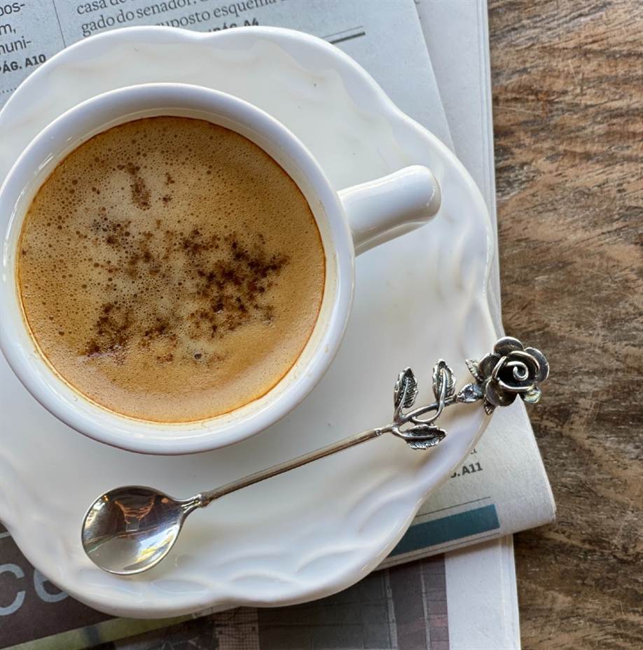 COLHER DE CAFÉ PIETRA – 6UN – Casa Vasconcellos